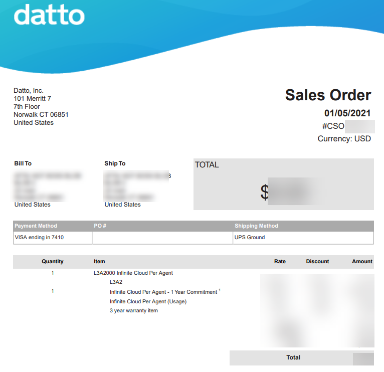 Datto Partner Portal: How can I download a copy of my sales order from ...
